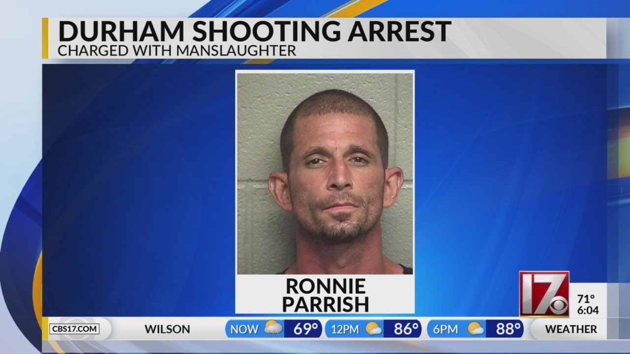 Durham shooting arrest - YouTube