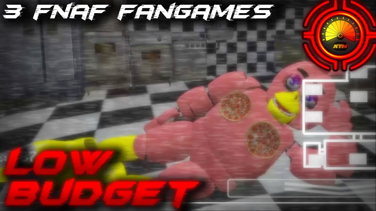 3 Low Budget FNAF Fangames #40 - YouTube