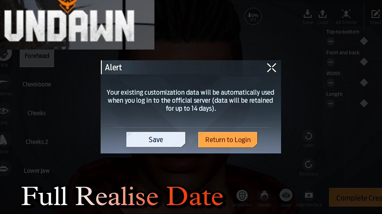 Undawn Opening Problem Solved | Undawn rerver online date | undawn prob ...