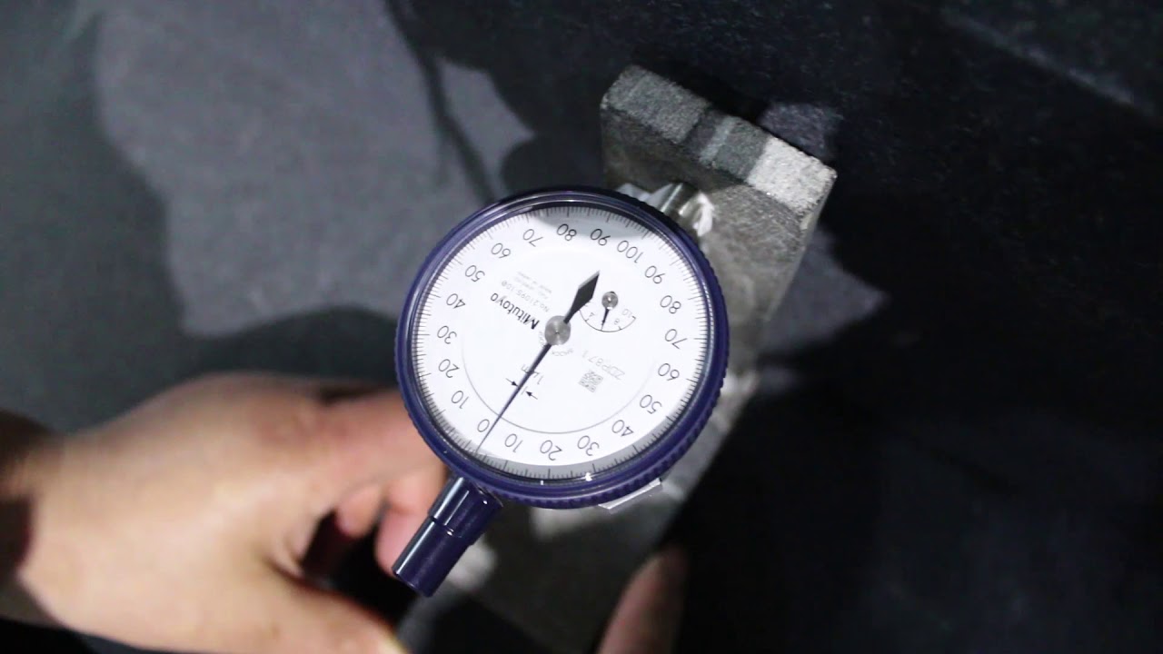 Granite Straight Ruler 2000mm Vertically - YouTube