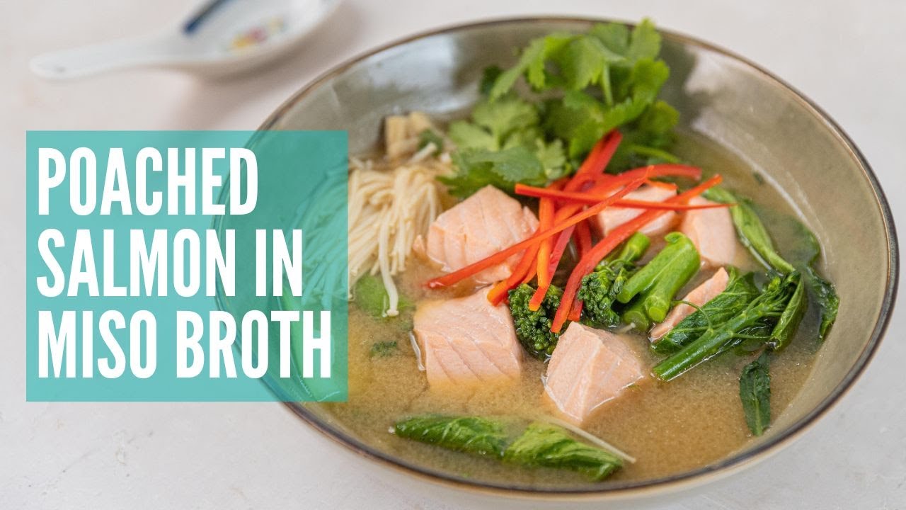 Poached Salmon in Miso Broth | GCBC15 Ep60 - YouTube
