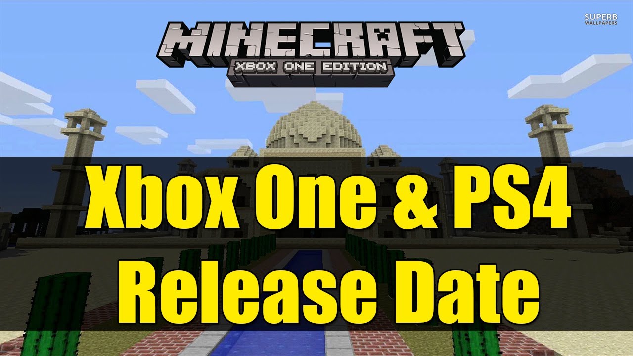 Minecraft Xbox One and Playstation 4 Release Date Announced! Minecraft ...
