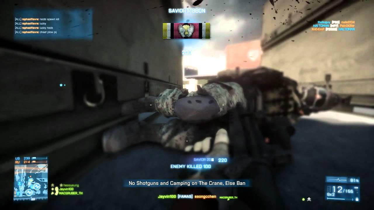 Battlefield 3 : Trying the Famas ( Famas Gameplay ) - YouTube