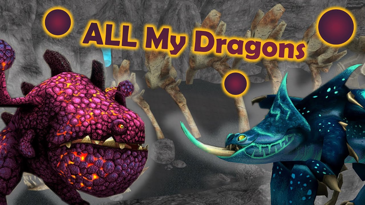 My Dragon Collection in School of Dragons - Part 1 - YouTube