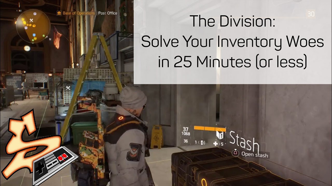 The Division - Solve Your Inventory Woes in Less Than 25 Minutes - YouTube