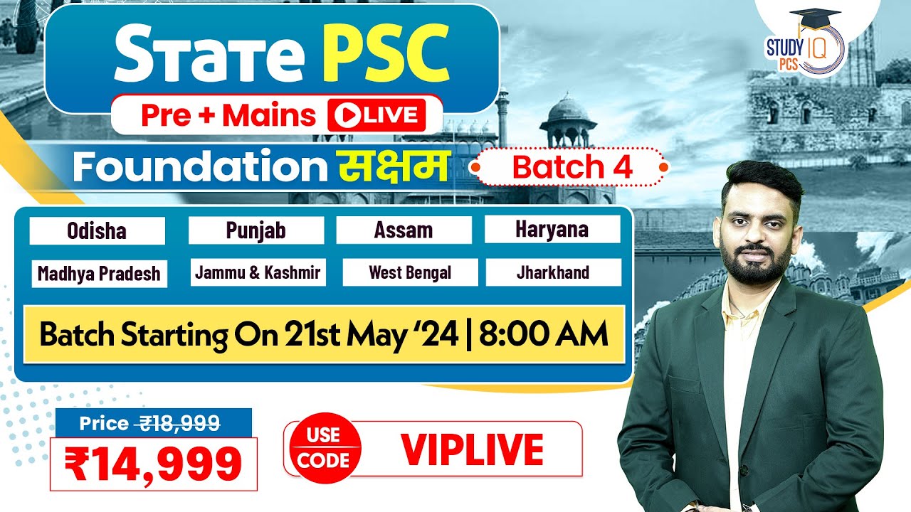 State PCS Live Batches Starts from tomorrow. Limited Seats. Use Code ...