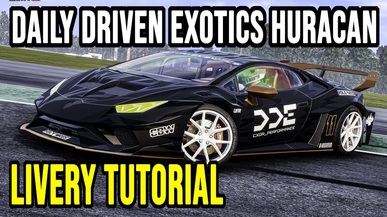 CarX Drift Racing Online - Huracan DDE KB43VER [Livery Tutorial] - YouTube