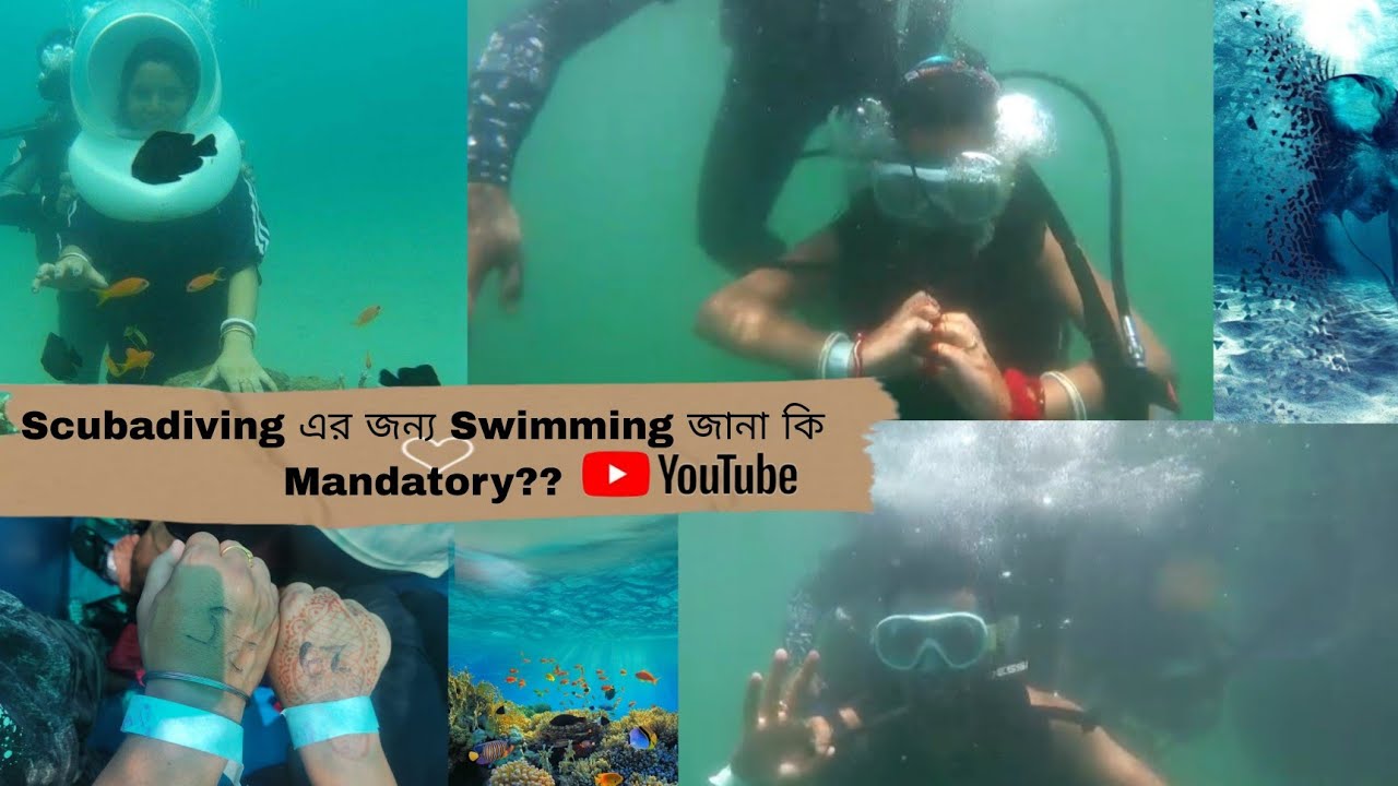 Can I scuba dive without knowing how to swim || scuba diving for non swimmers || scuba diving in ...