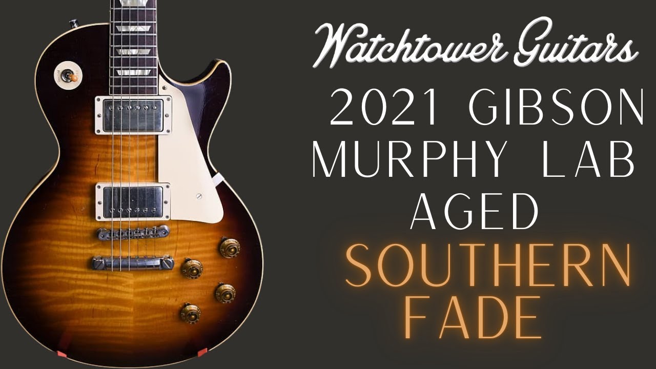 2021 Gibson LP R9 Ultra Light Aged Murphy Lab Southern Fade Ron Ellis ...
