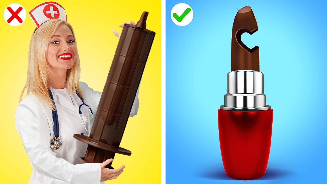 ¡Doctor Malo vs Doctor Bueno en el Hospital! *Snacks y Dulces Secretos ...