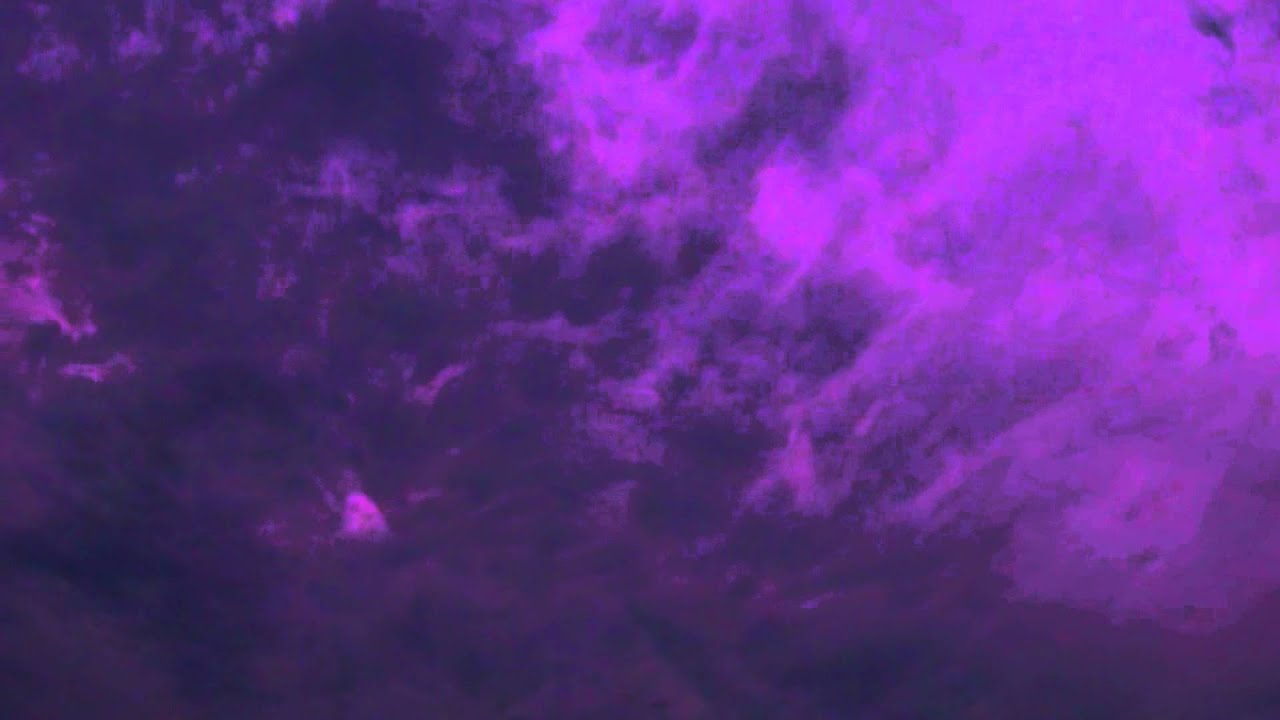 storm cloud purple - YouTube