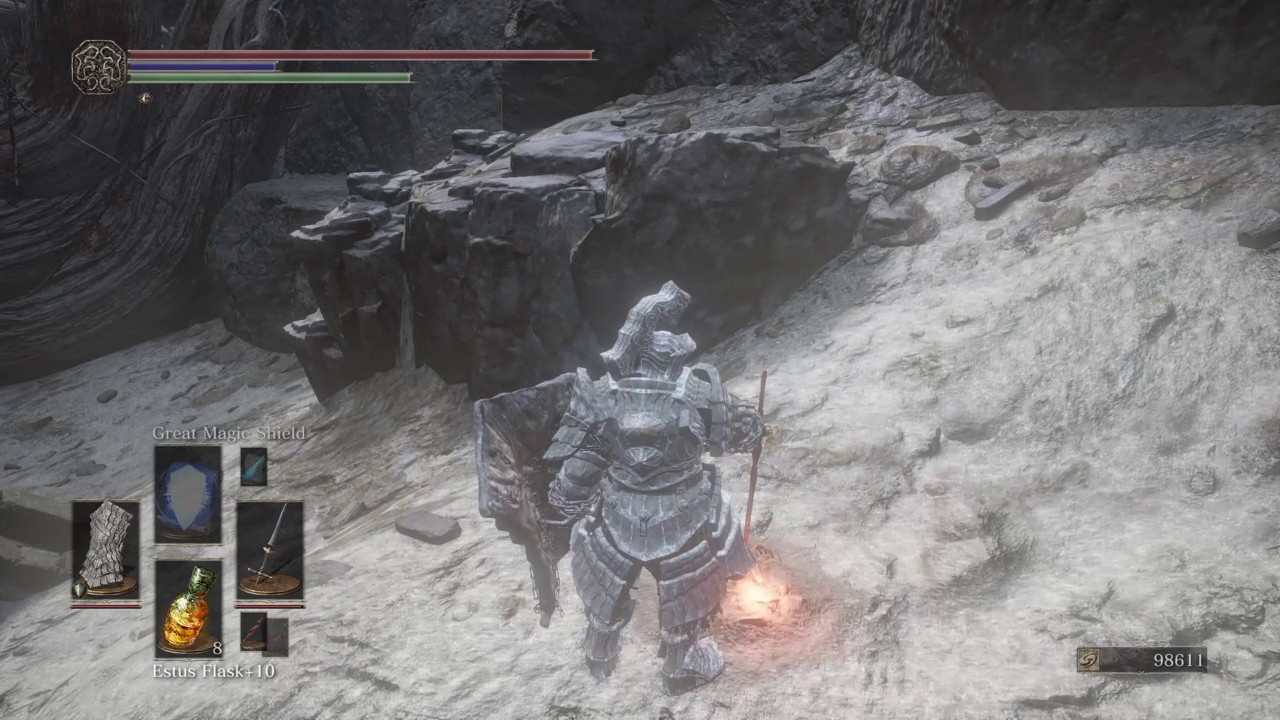 DARK SOULS III Desert Pyromancer Gloves Location - YouTube