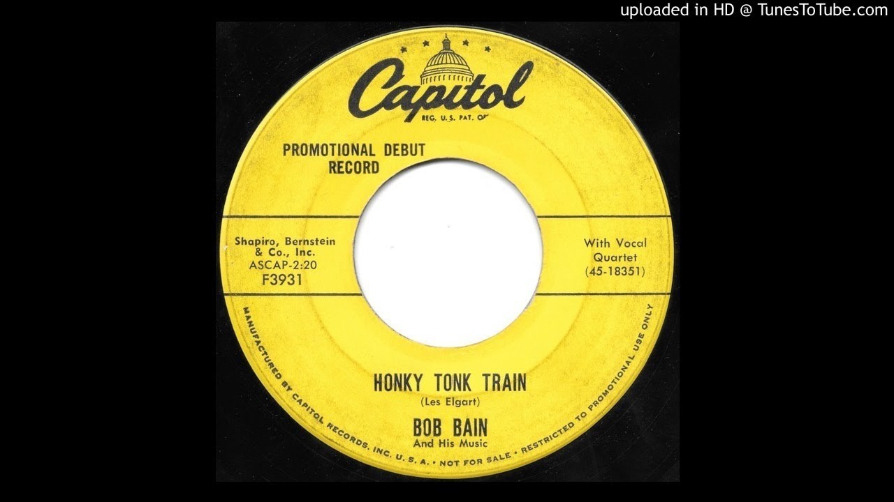 Bob Bain And His Music – Honkey Tonk Train - YouTube