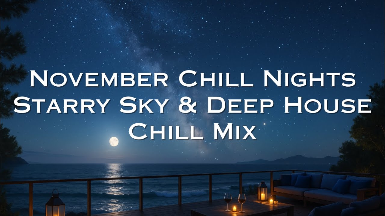 🌌 November Chill Nights 2025 Starry Sky & Deep House Chill Mix • 2 Hour ...