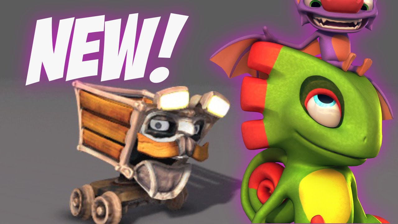 Yooka-Laylee UPDATE! New Character + Soundtrack & More! - YouTube