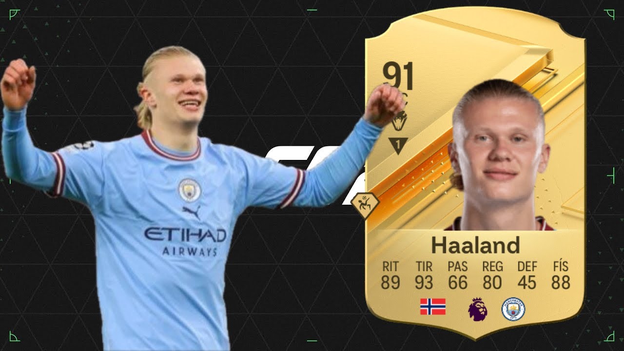 Increíble!!! - Review Erling haaland - FC 24 - YouTube