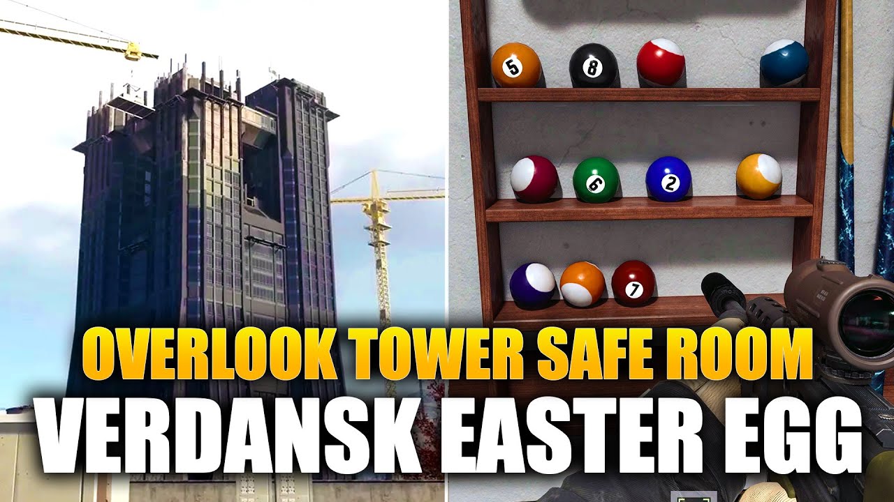 Warzone Verdansk - How to Open the SECRET Overlook Tower Safe Room ...