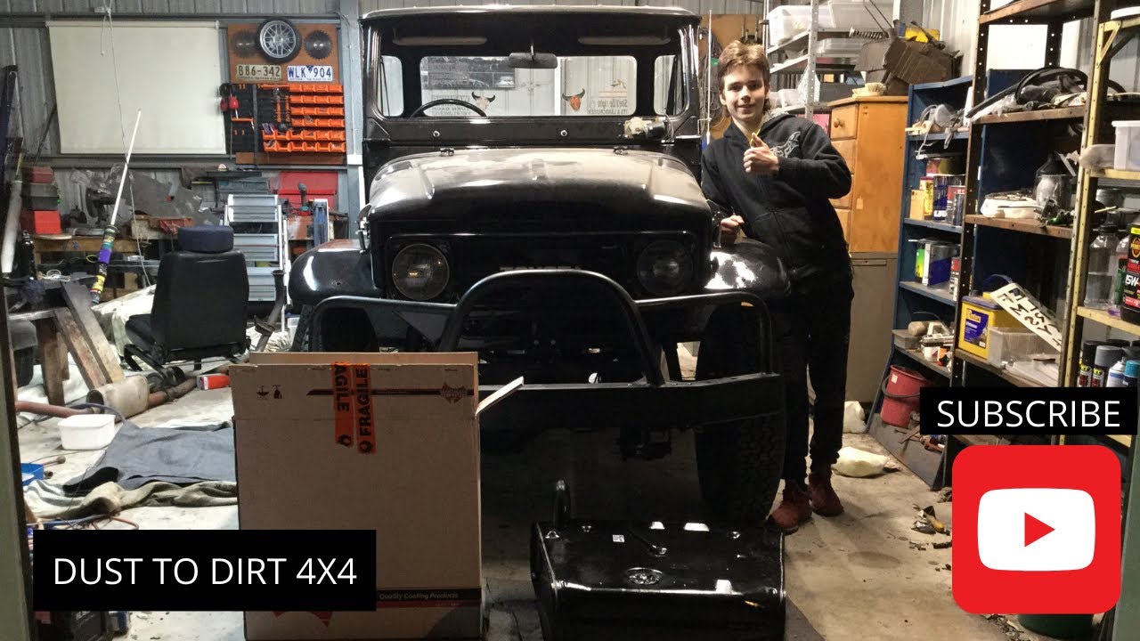 Fj45 build EP18 (NEW RADIATOR AND FUEL TANKS +MORE - YouTube