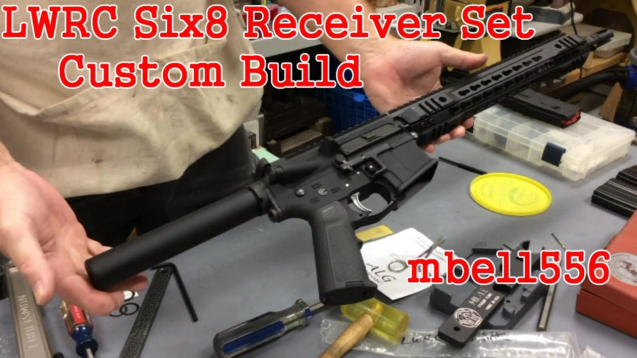 LWRC Six8 6.8 SPC Receiver Set: Review and Custom Pistol Build - YouTube
