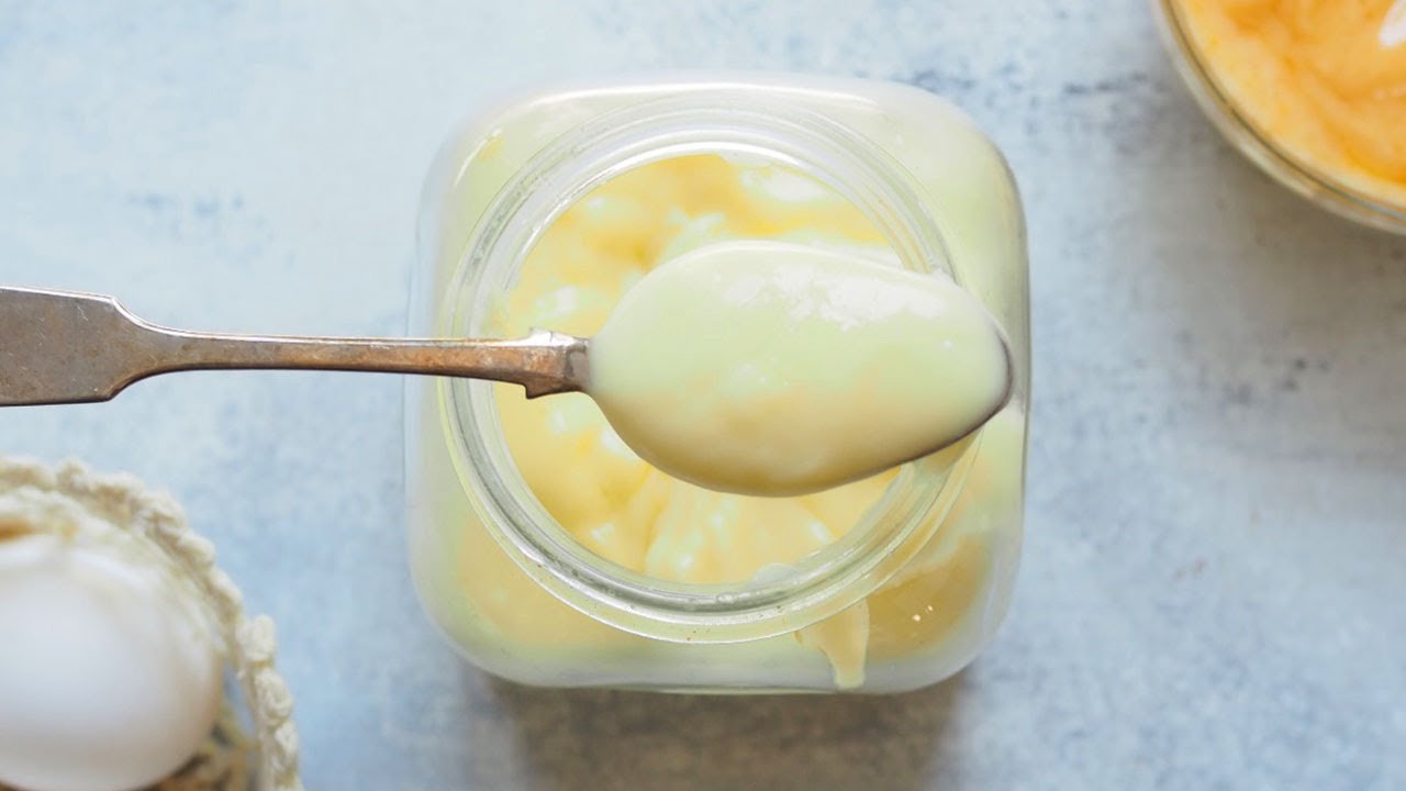 Homemade Mayonnaise | Fail-Proof Recipe - YouTube