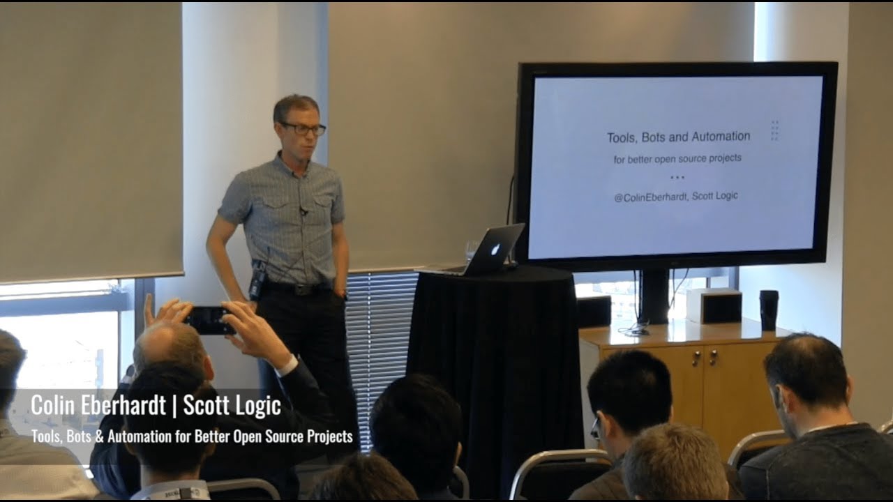 Tools, Bots and Automation for better Open Source Projects - Colin Eberhardt - OSSF 2018 - YouTube