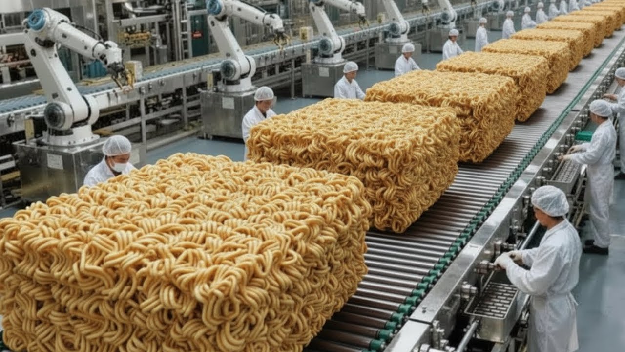 The Incredible Journey: How Instant Noodles Are Produced – Inside a ...