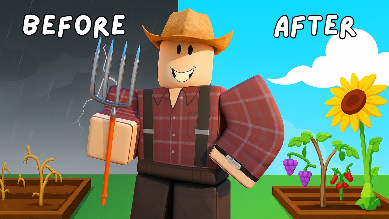 I Built the Greatest Garden in Grow a Garden - YouTube