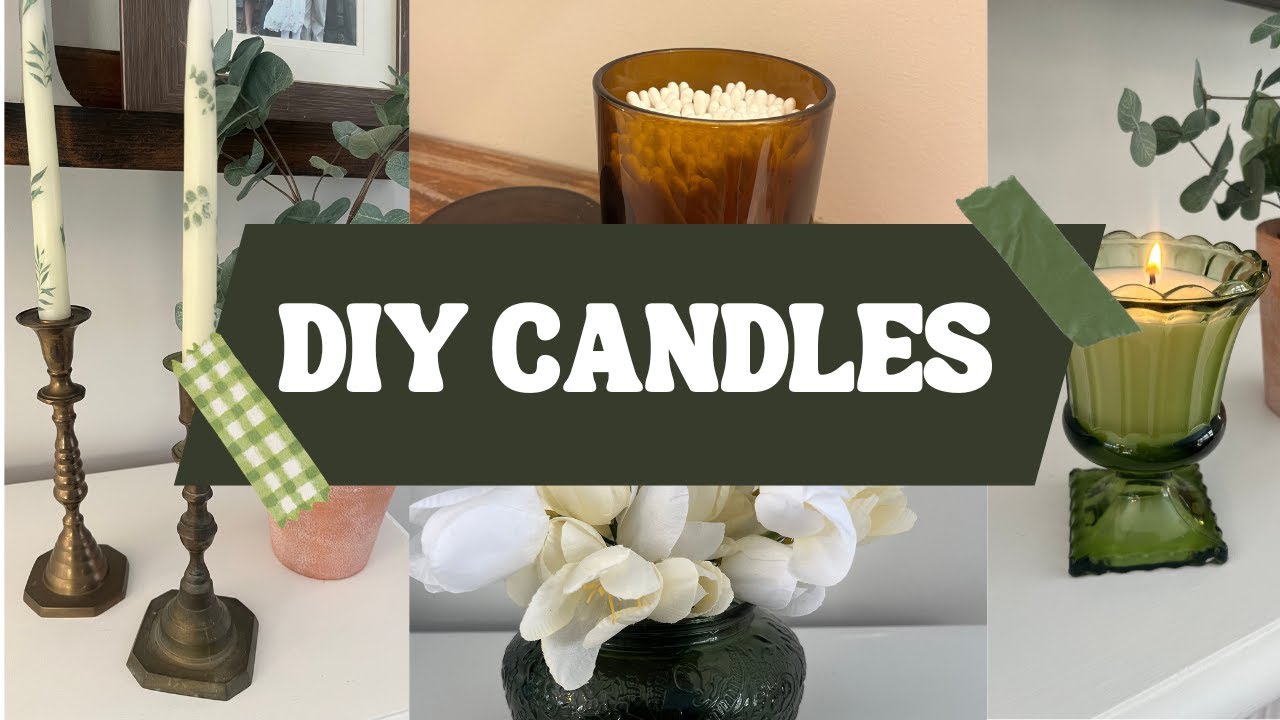 STOP Wasting Your Old Candles and Do This Instead! Simple Candle ...