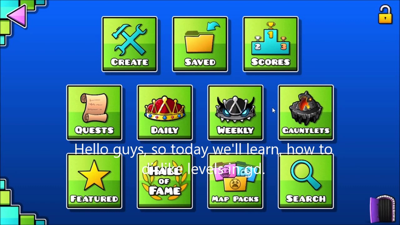 How to dislike levels in Geometry dash [Tutorial] - YouTube