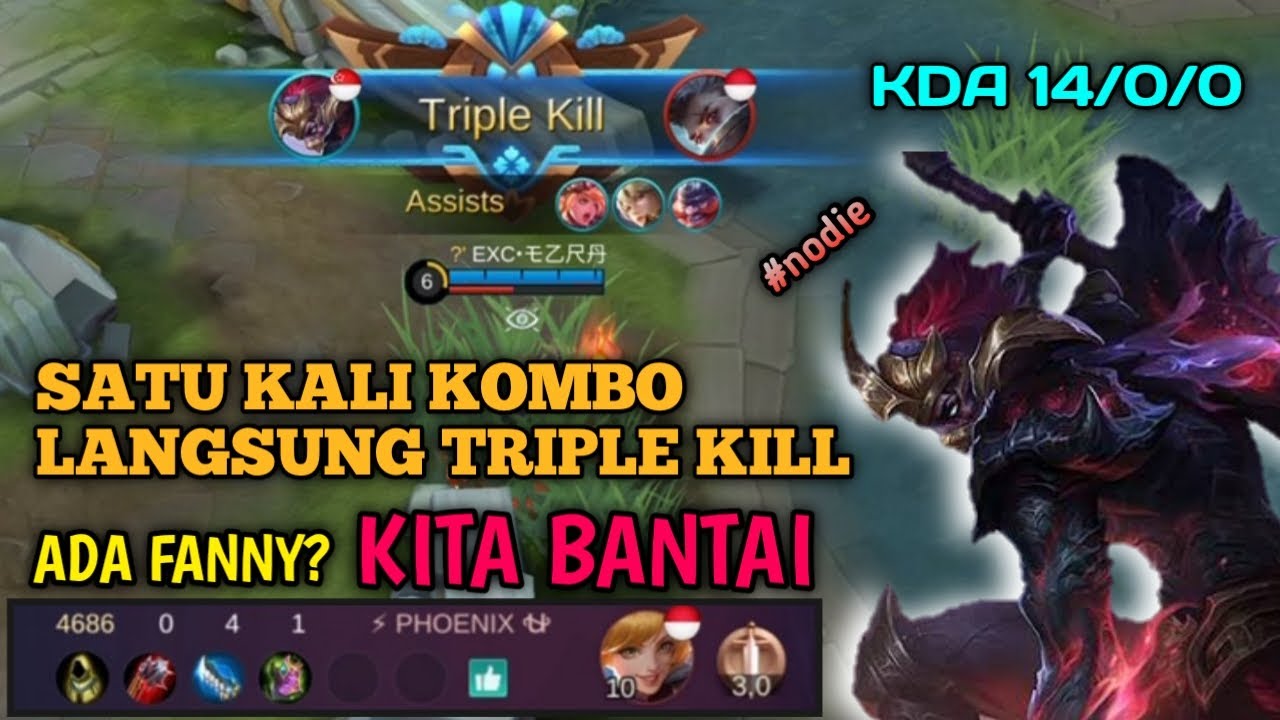 Build Hanzo Tersakit 2020!! Satu Kali Combo Musuh Rata | Gameplay Hanzo ...
