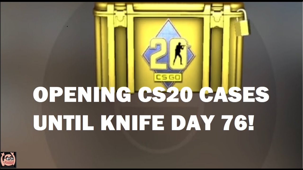 CS20 CASE UNTIL KNIFE DAY 76 #csgo #gaming - YouTube