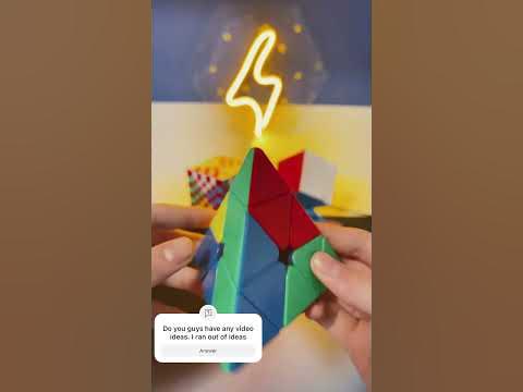 How to make the checkerboard pattern on a pyraminx - YouTube