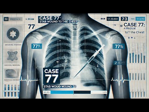 Case 77 (stab wound to the chest) several years earlier - YouTube