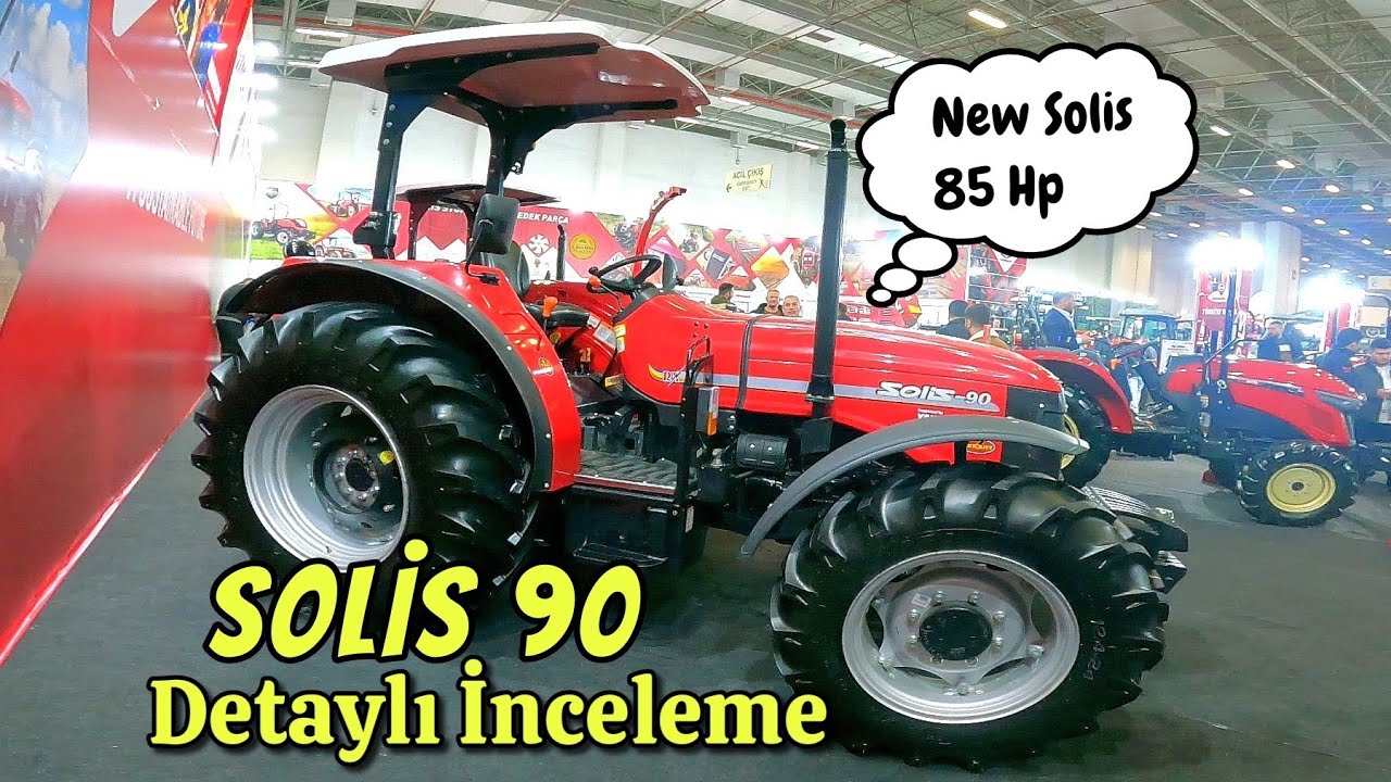 Solis Traktörün En Güçlü Modeli ( SOLİS 90 ) İnceleme - YouTube