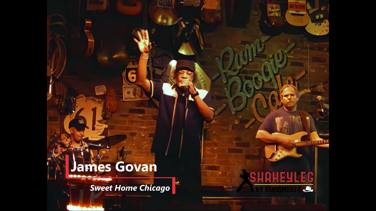 James Govan Sweet Home Chicago live from The Rum Boogie Cafe - YouTube