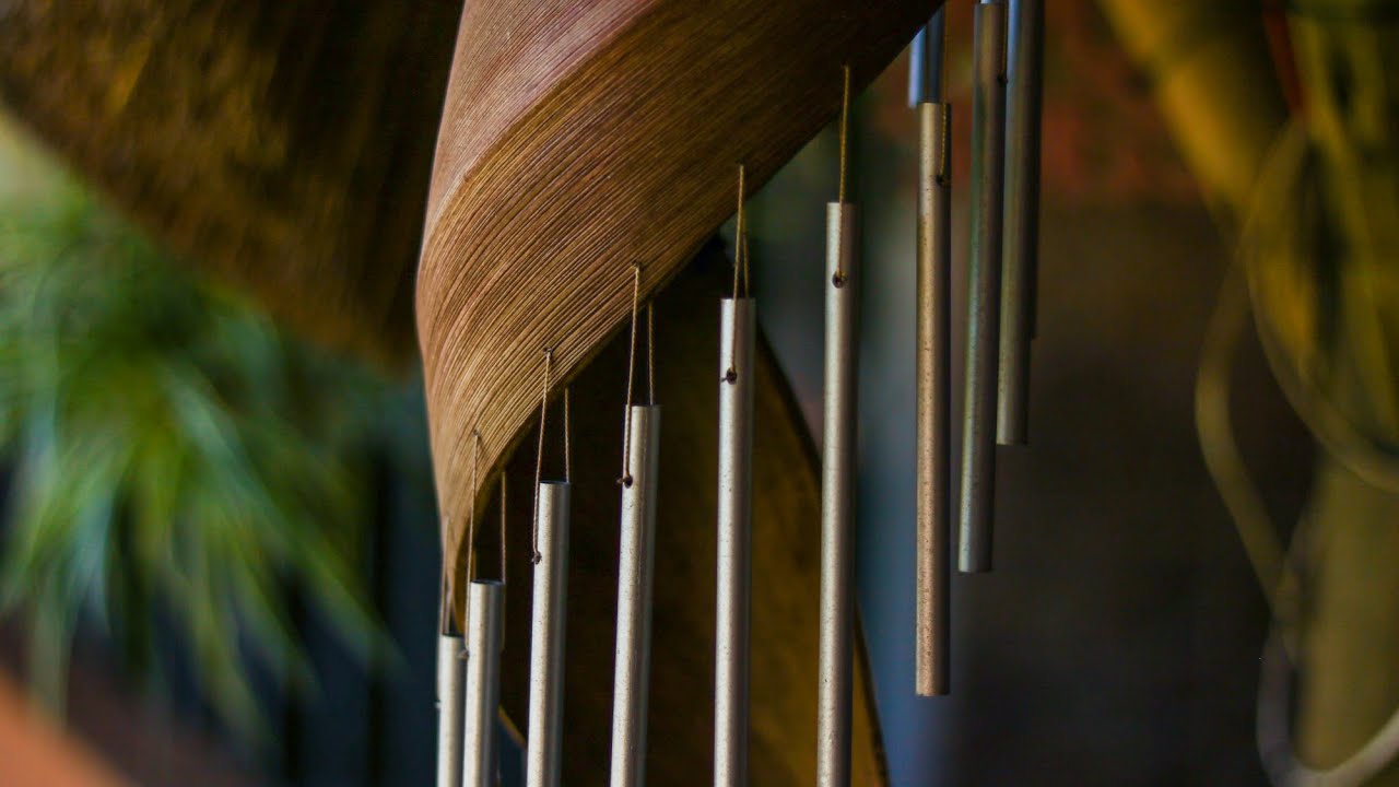 10 Hours Sound of Rustling Leaves, Wind Chime and Birds for Deep Sleep ...