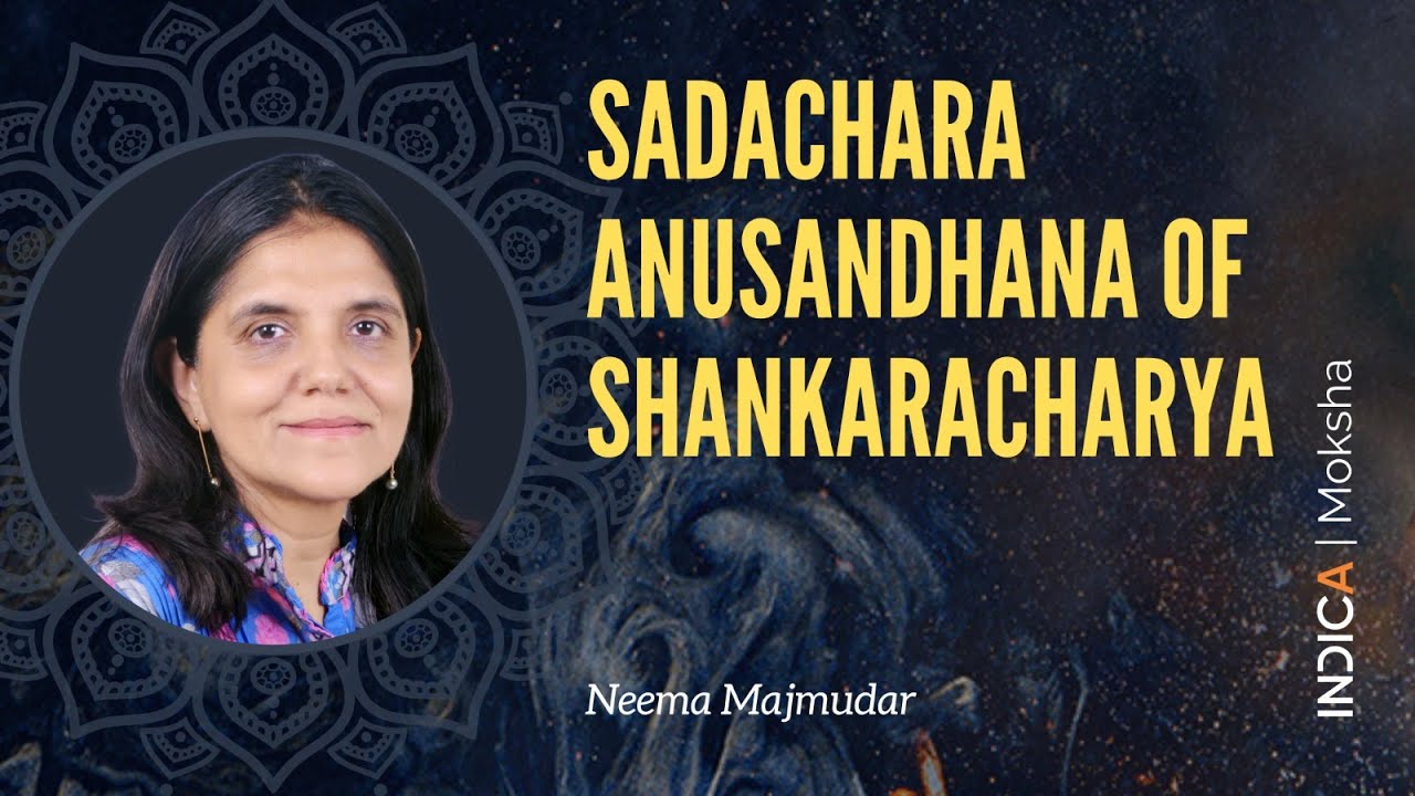 Sadachara Anusandhana of Shankaracharya - 01 by Neema Majmudar | GFO ...