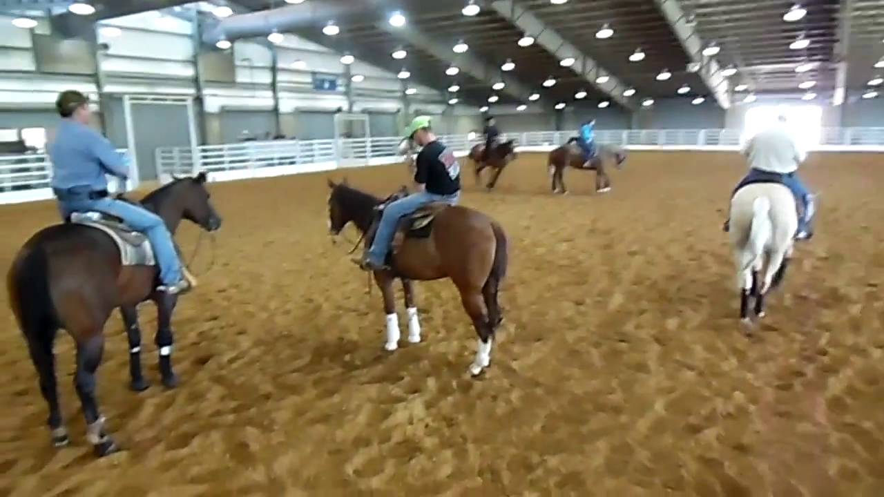 Lets go see who's riding at the Tulsa Reining Classic today - YouTube