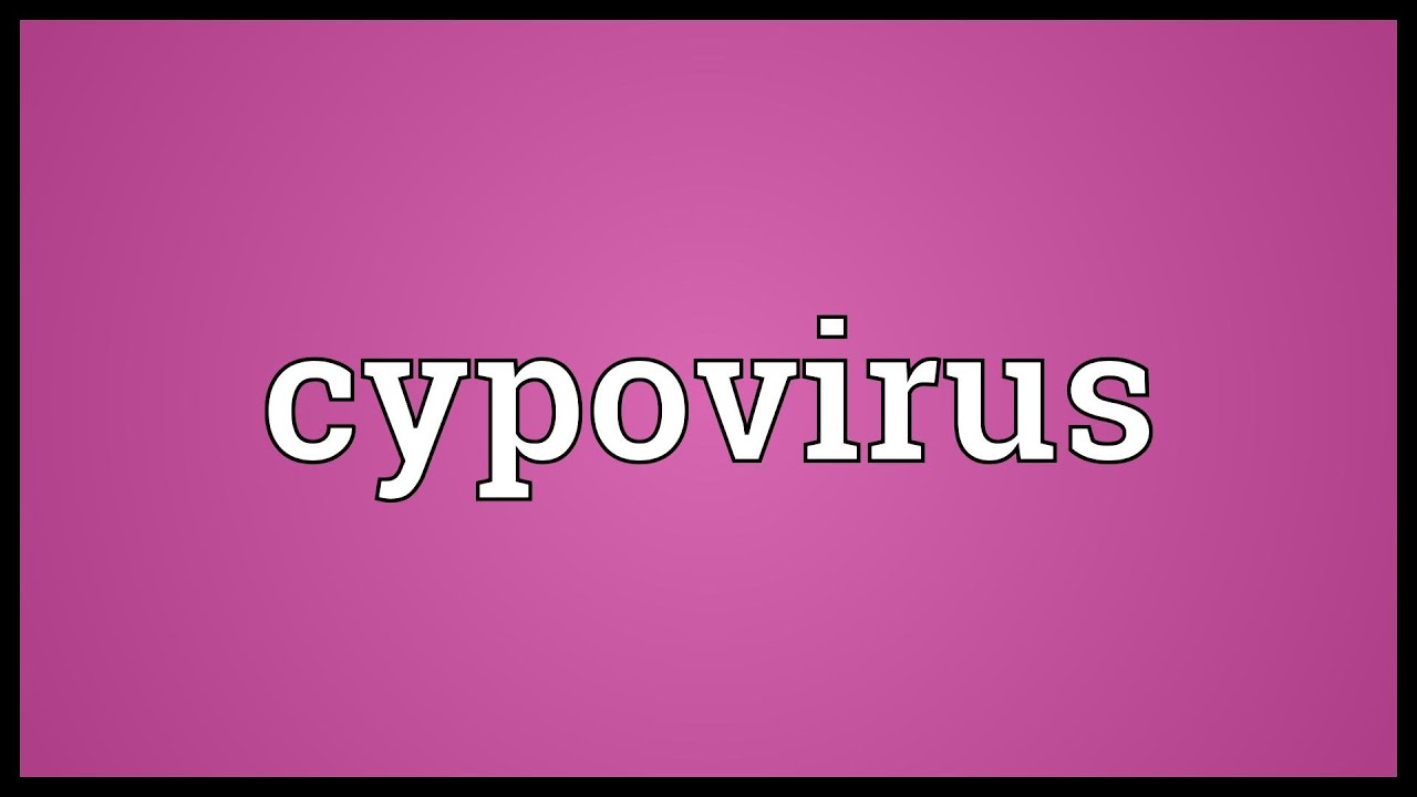 Cypovirus Meaning - YouTube