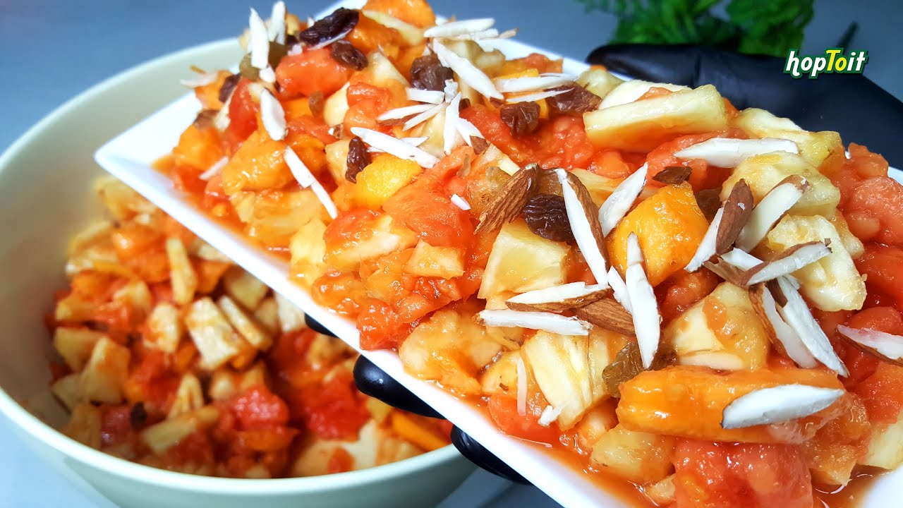 Irresistible Sri Lankan Fruit Salad Recipe | How to Make Fruit Salad ...