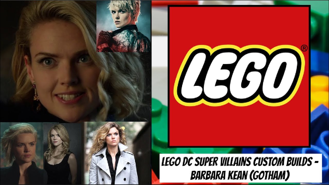 LEGO DC Super Villains Custom Builds - Barbara Kean (Gotham) - YouTube