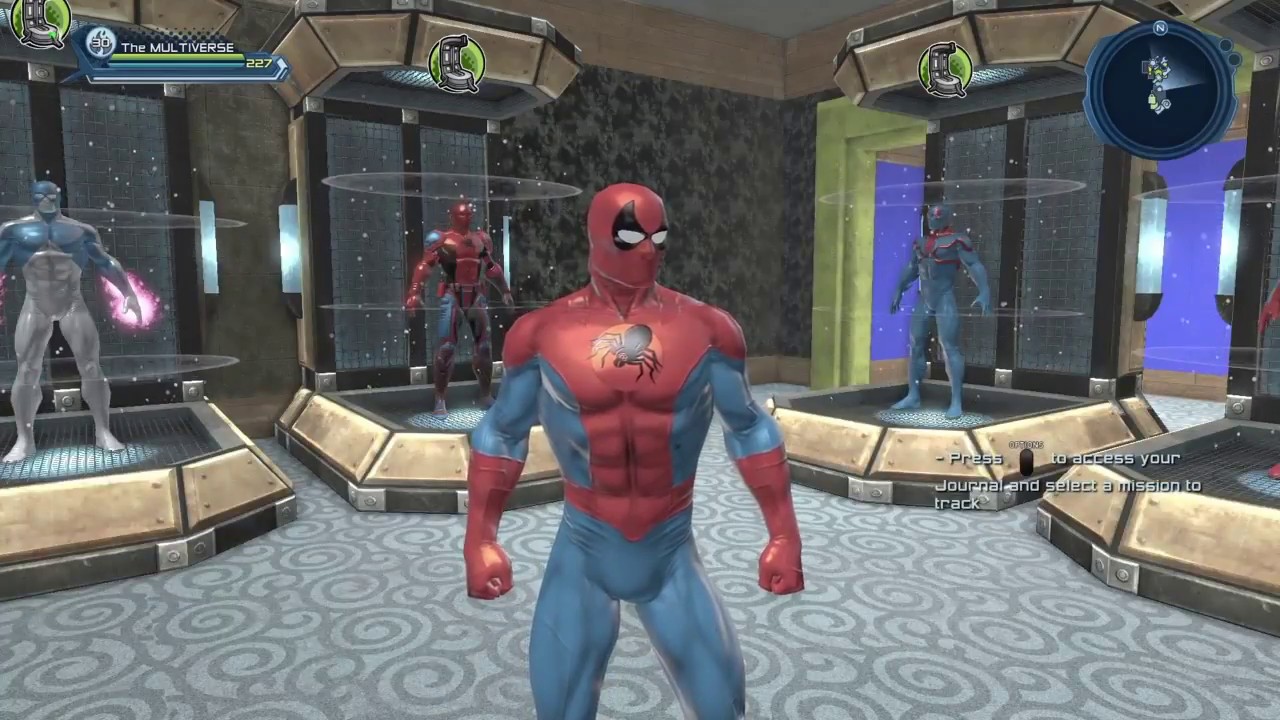 DCUO 12 Spider-Man Costumes - YouTube