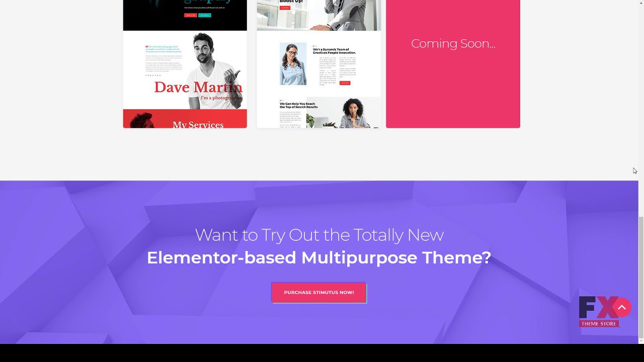 Stimutus - Creative Multihome Elementor Based WordPress Theme - YouTube