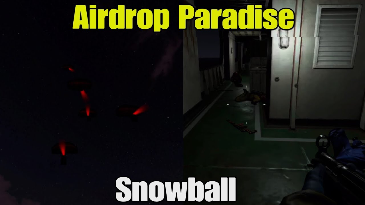 Airdrop paradise - Rust Console PS5 - YouTube
