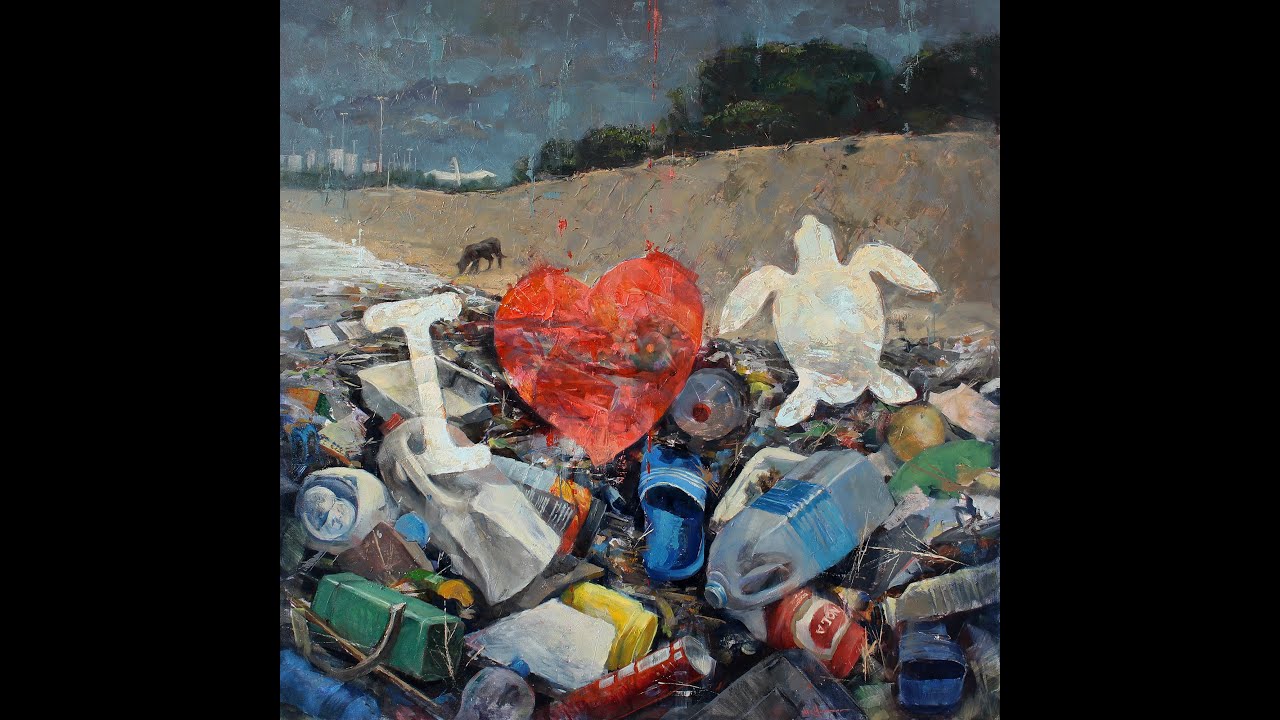 Nic Human PhD Painting Series Video - YouTube