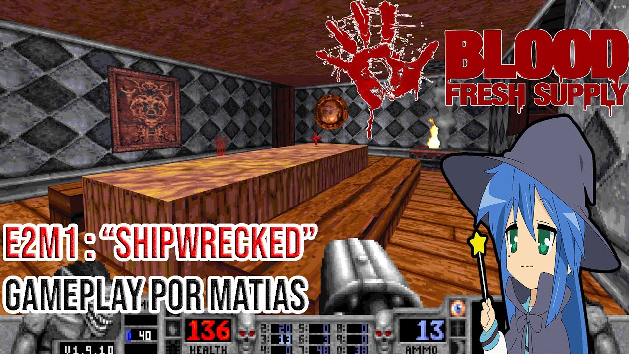 Gameplay completo Blood Fresh Supply [E2M1] "Shipwrecked" por Matias ...