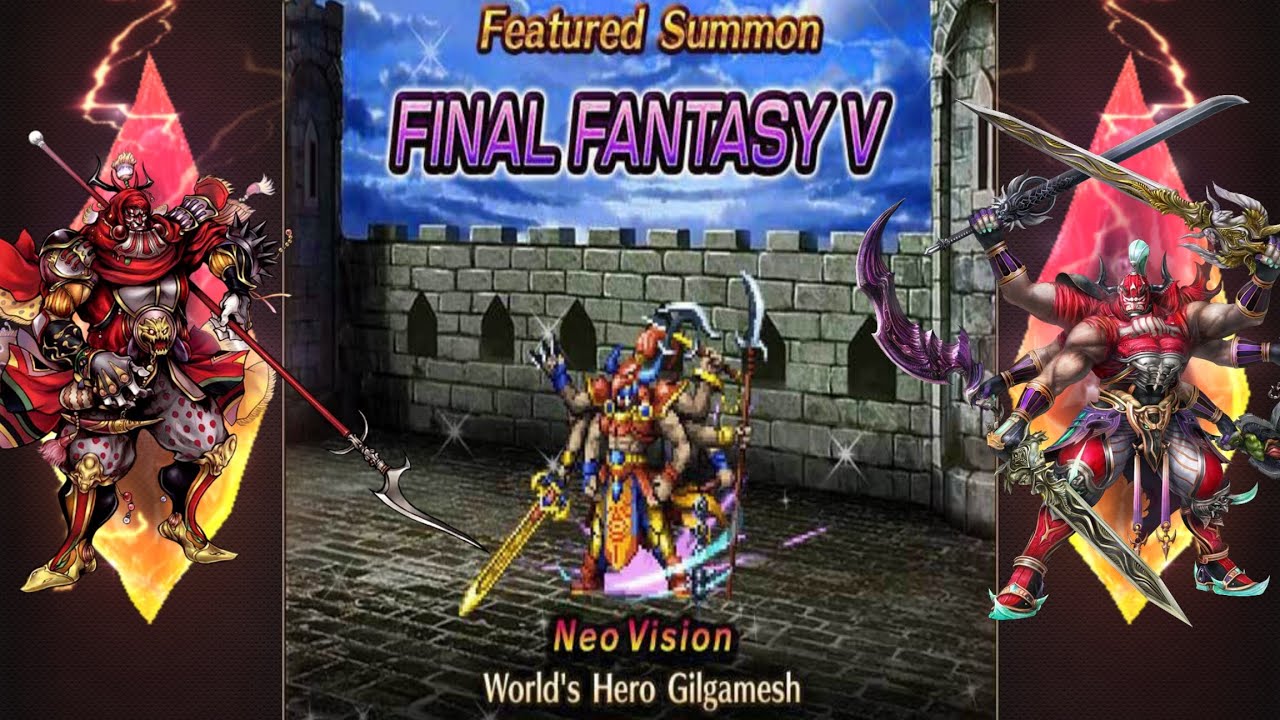 [FFBE] World's Hero Gilgamesh. 😴😴😴 - YouTube