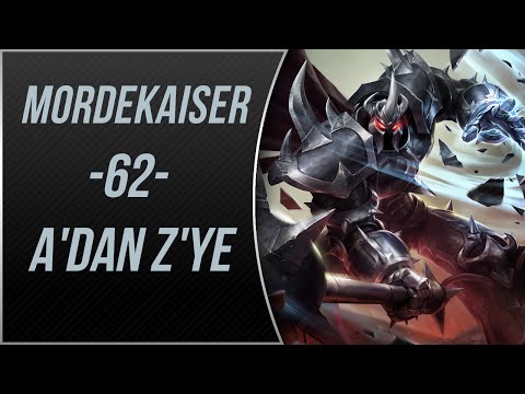 LoL | Mordekaiser Oynanış | Gameplay | 60 FPS | A'dan Z'ye #62