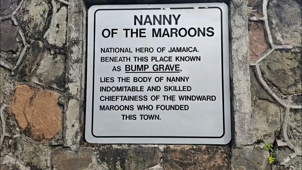 Grave of the Rt Excellent Nanny of the Maroons, Jamaica's only National ...