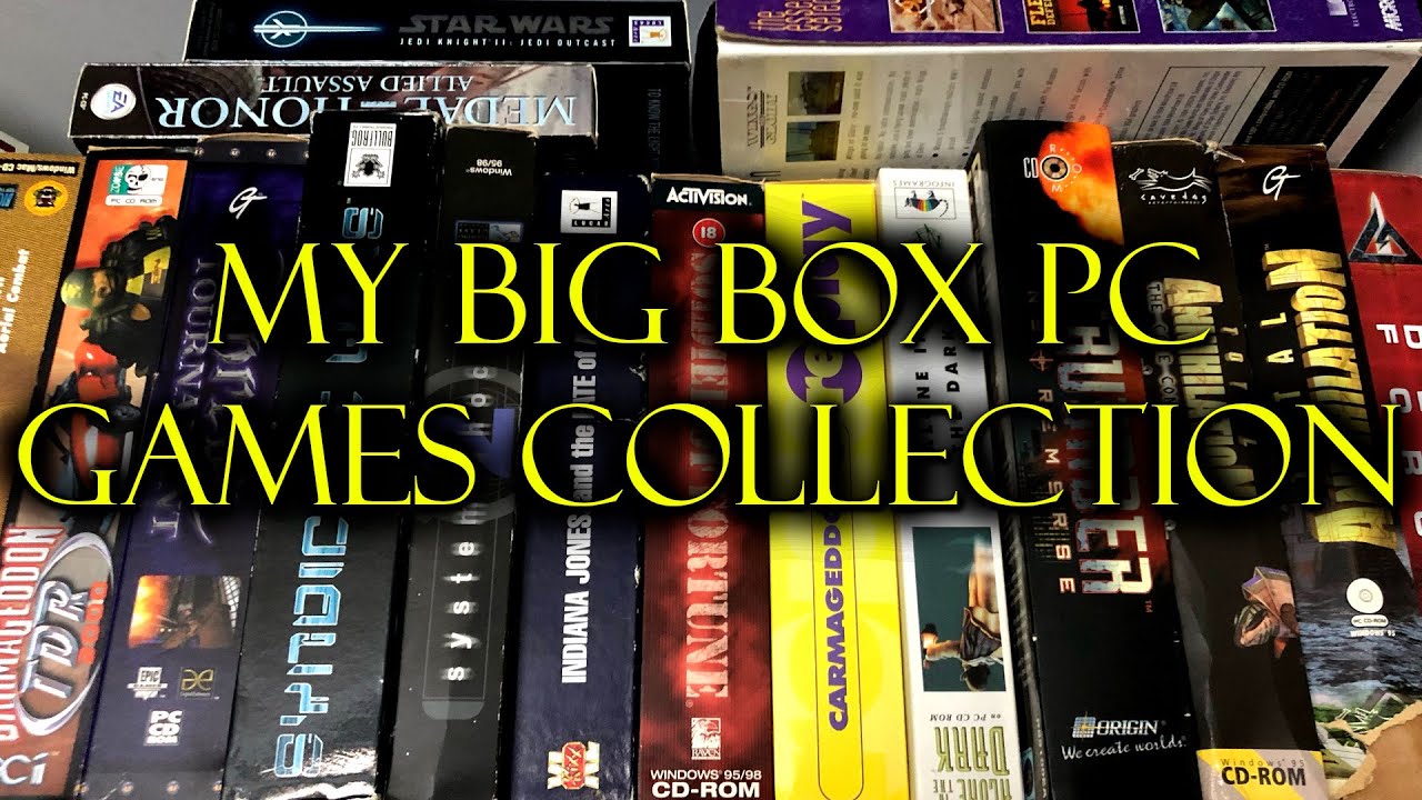 My Big Box PC Games Collection - YouTube